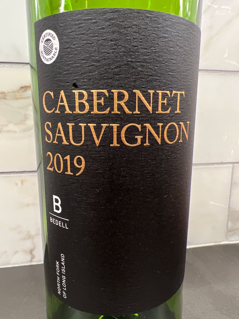 2019 Bedell Cabernet Sauvignon, USA, New York, Long Island, North Fork ...