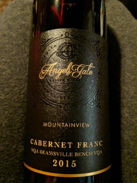 2015 Angels Gate Winery Cabernet Franc Mountainview, Canada, Ontario ...