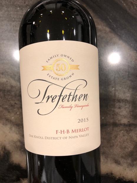 2015 Trefethen Merlot FHB (Family Hold Back), USA, California, Napa ...