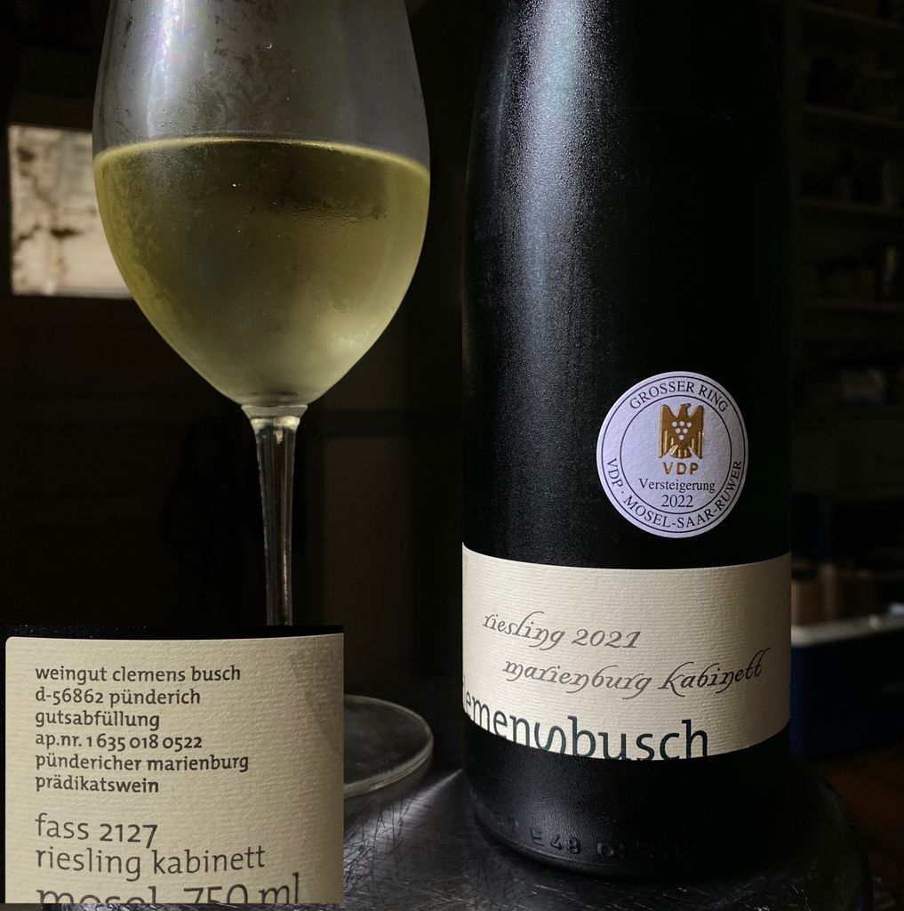 2021 Weingut Clemens Busch Pündericher Marienburg Riesling Kabinett ...