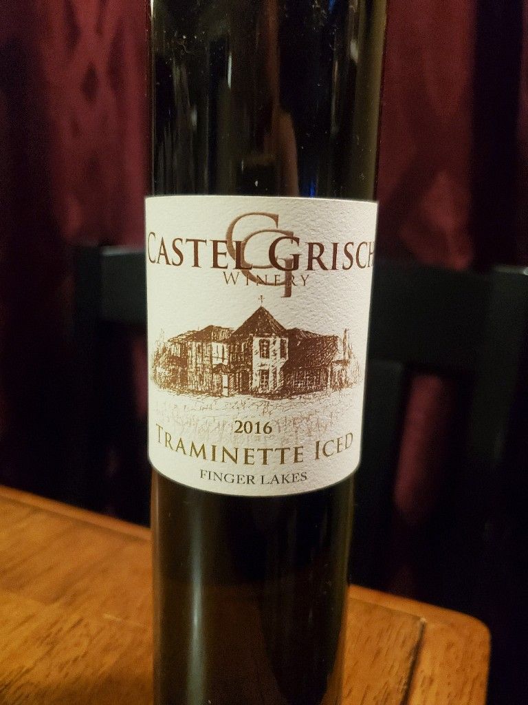 2017 Castel Grisch Traminette Ice Wine, USA, New York, Finger Lakes ...