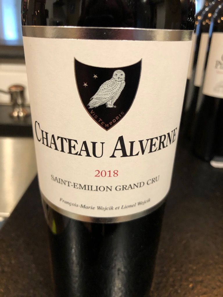 2018 Château Alverne, France, Bordeaux, Libournais, St. Émilion Grand ...