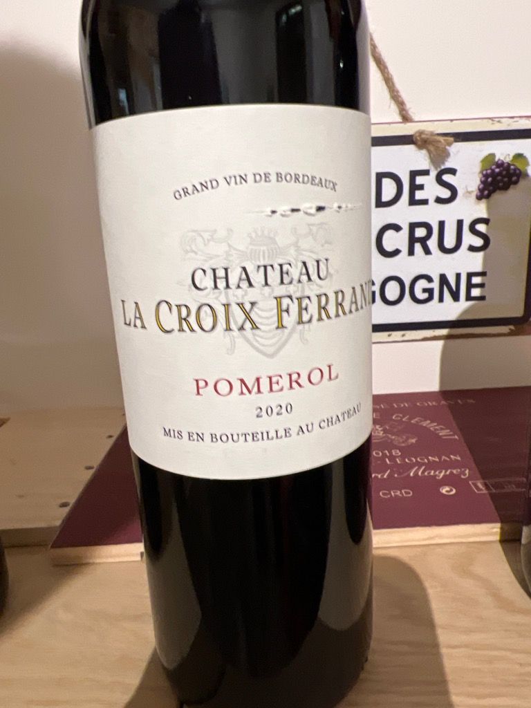 2020 Château La Croix Ferrand Pomerol, France, Bordeaux, Libournais, Pomerol - CellarTracker