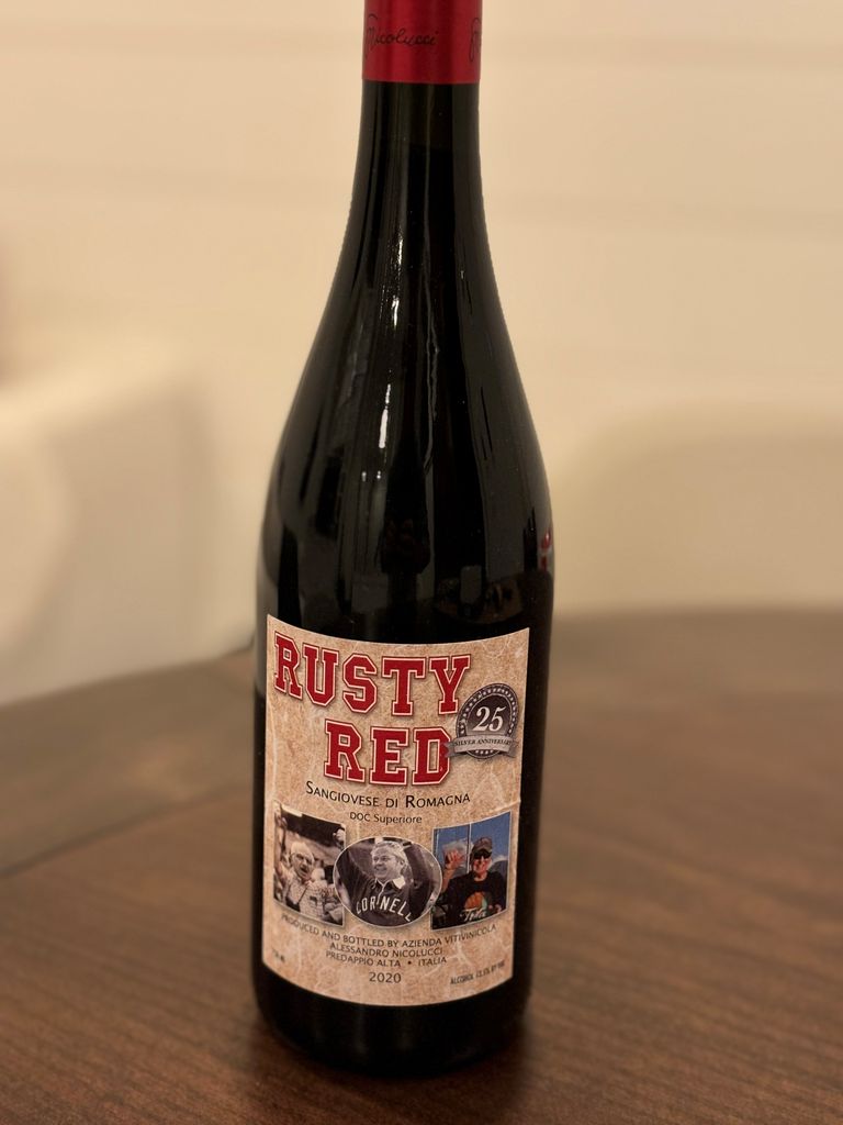 2020 Rusty Red Sangiovese di Romagna Superiore, Italy - CellarTracker