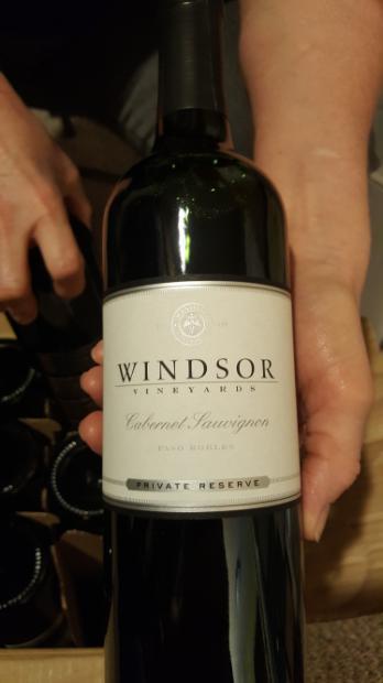 2014 Windsor Vineyards Cabernet Sauvignon Private Reserve Sonoma County ...