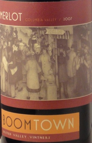 2007 Dusted Valley Vintners Merlot Boomtown, USA, Washington, Columbia ...