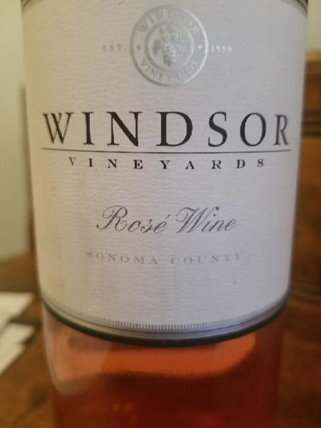 2021 Windsor Vineyards Rosé, USA, California - CellarTracker