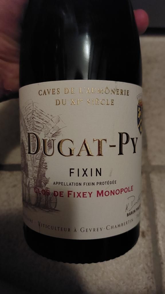 2022 Bernard Dugat-Py Fixin Clos de Fixey monopole, France, Burgundy ...