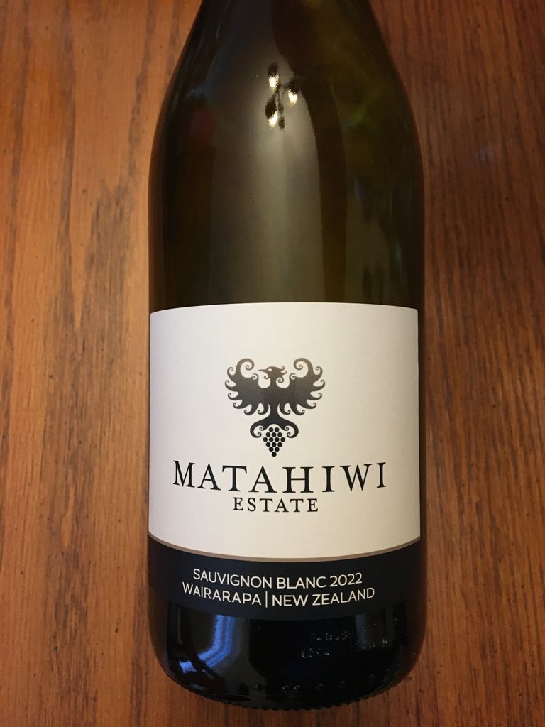 2022 Matahiwi Estate Sauvignon Blanc, New Zealand, North Island ...