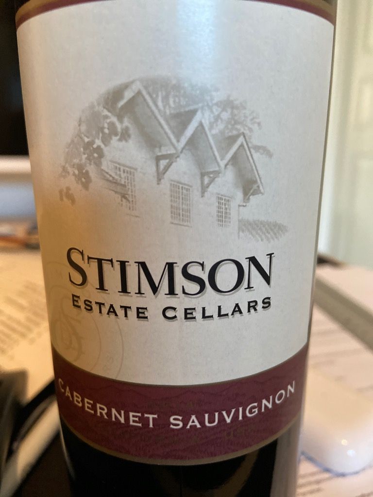 2014 Stimson Estate Cellars (Chateau Ste. Michelle) Cabernet Sauvignon ...