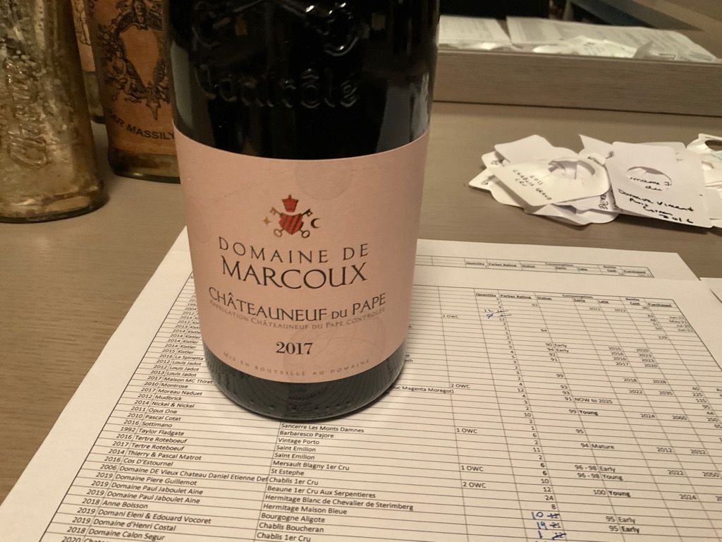2023 Domaine de Marcoux Châteauneuf-du-Pape Arcane, France, Rhône ...