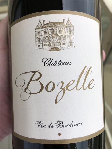 2018 Château Bozelle, France, Bordeaux, Bordeaux Supérieur - CellarTracker