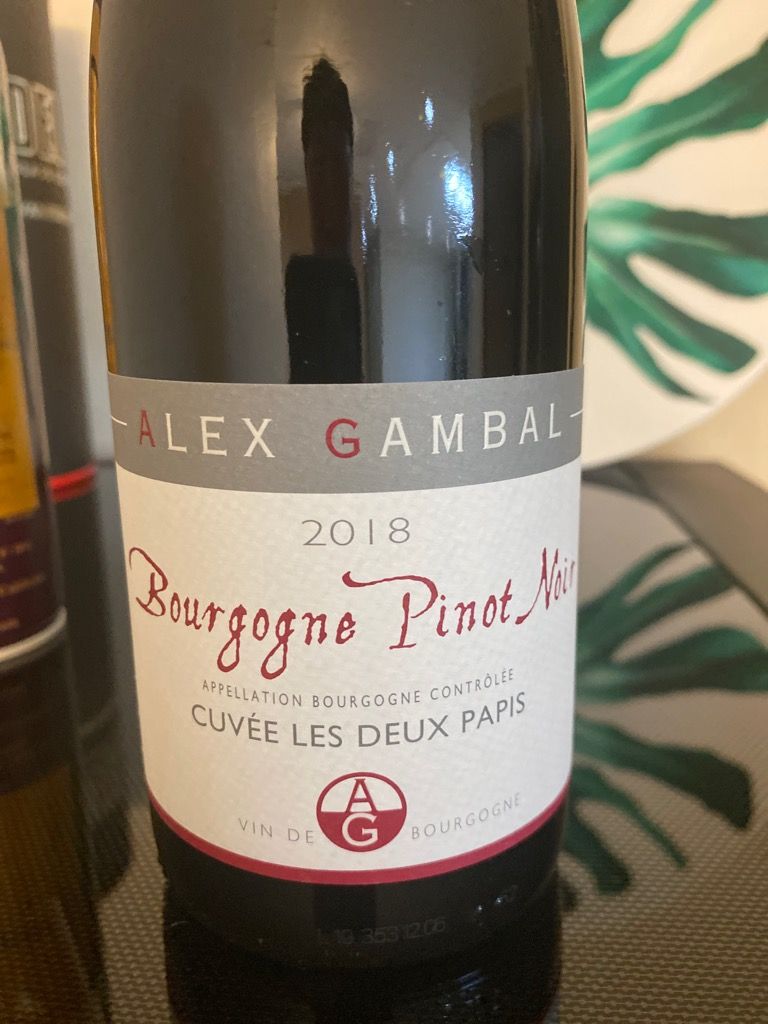 2018 Maison Alex Gambal Bourgogne Cuvée Les Deux Papis, France ...