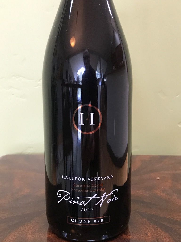 2017 Halleck Pinot Noir Clone 828 Halleck, USA, California, Sonoma ...