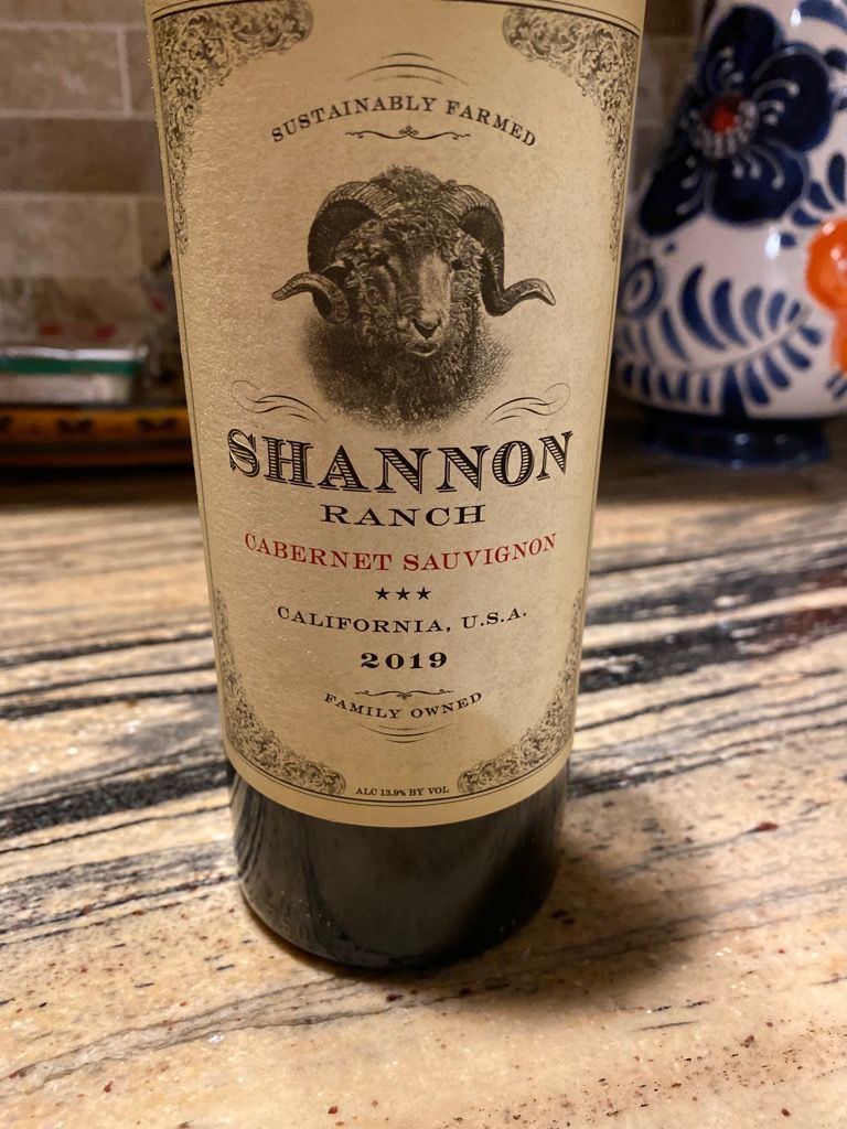 2019 Shannon Ridge Vineyard Cabernet Sauvignon Circle O Ranch, USA ...