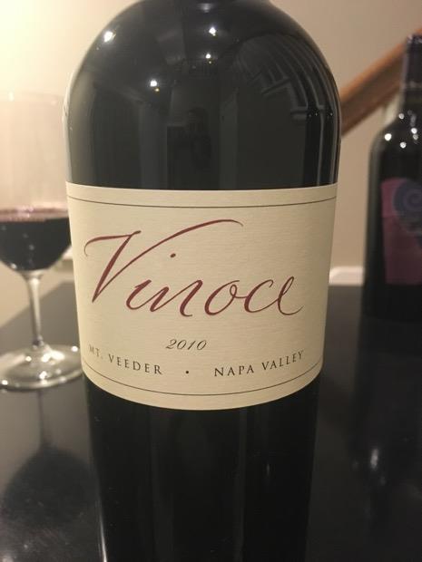 2010 Vinoce Cabernet Franc Mt. Veeder, USA, California, Napa Valley, Mt ...
