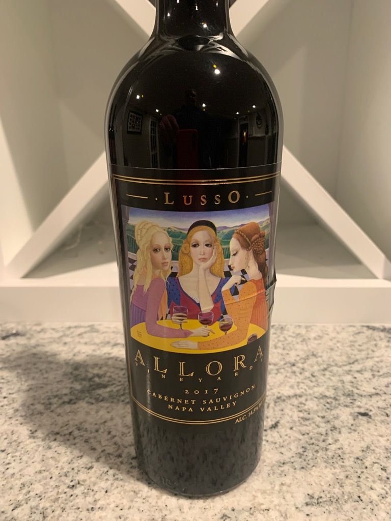 2017 Allora Vineyards Cabernet Sauvignon Lusso, USA, California, Napa ...