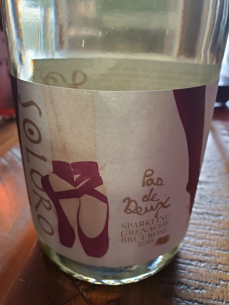 2021 Soloro Pas de Deux Sparkling Grenache Brut Rosé, USA, Oregon ...