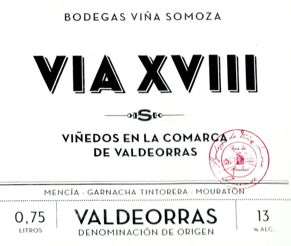 2019 Vina Somoza Valdeorras Via XVIII, Spain, Galicia, Valdeorras ...