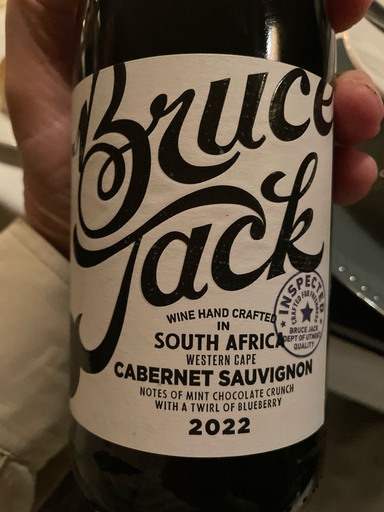 2020 Bruce Jack, South Africa - CellarTracker