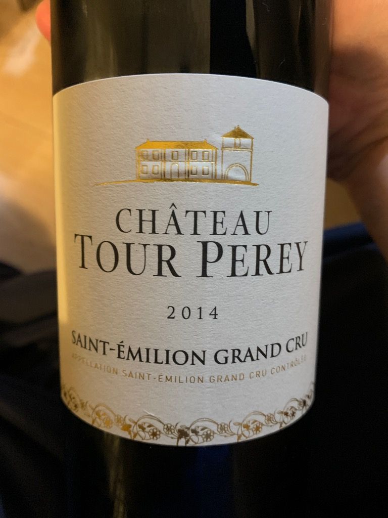 2014 Château Tour Perey, France, Bordeaux, Libournais, St. Émilion ...