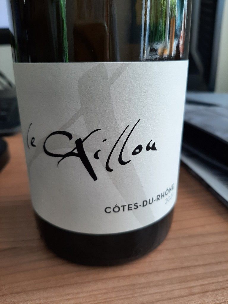 2021 Le Clos du Caillou Côtes du Rhône Blanc, France, Rhône, Southern ...