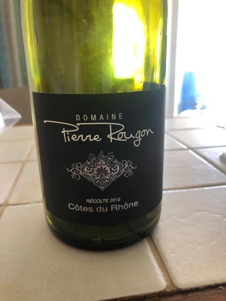 2016 Pierre Rougon Côtes du Rhône, France, Rhône, Southern Rhône, Côtes ...