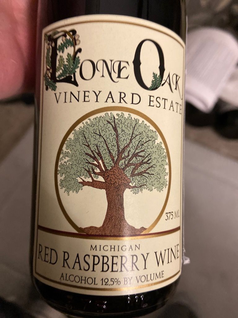 NV Lone Oak Vineyard Estate Raspberry, USA, Michigan - CellarTracker