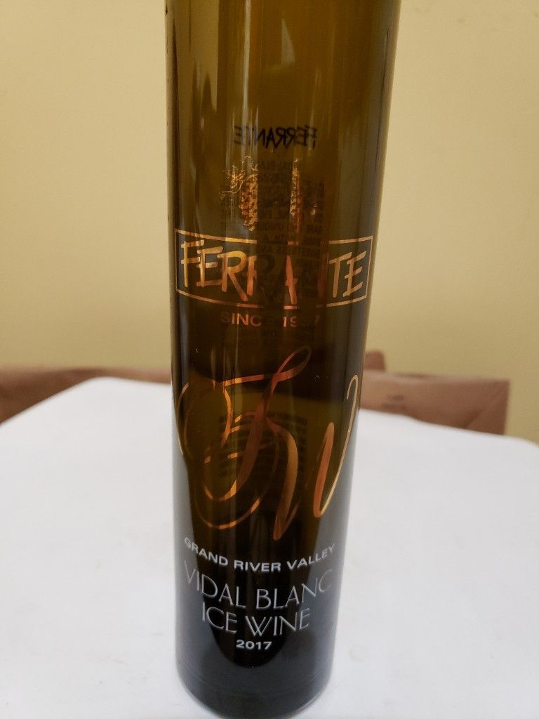 2021 Ferrante Vidal Ice Wine, USA, Ohio, Grand River Valley - CellarTracker