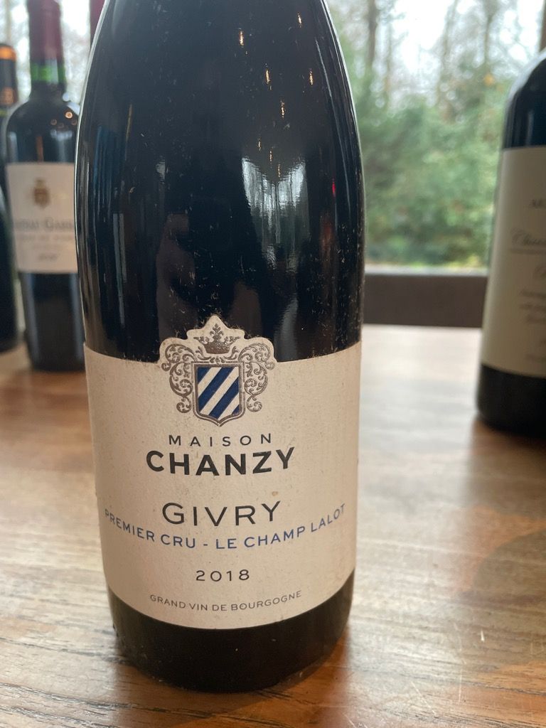 2020 Maison Chanzy Givry 1er Cru Champs Lalot, France, Burgundy, Côte ...