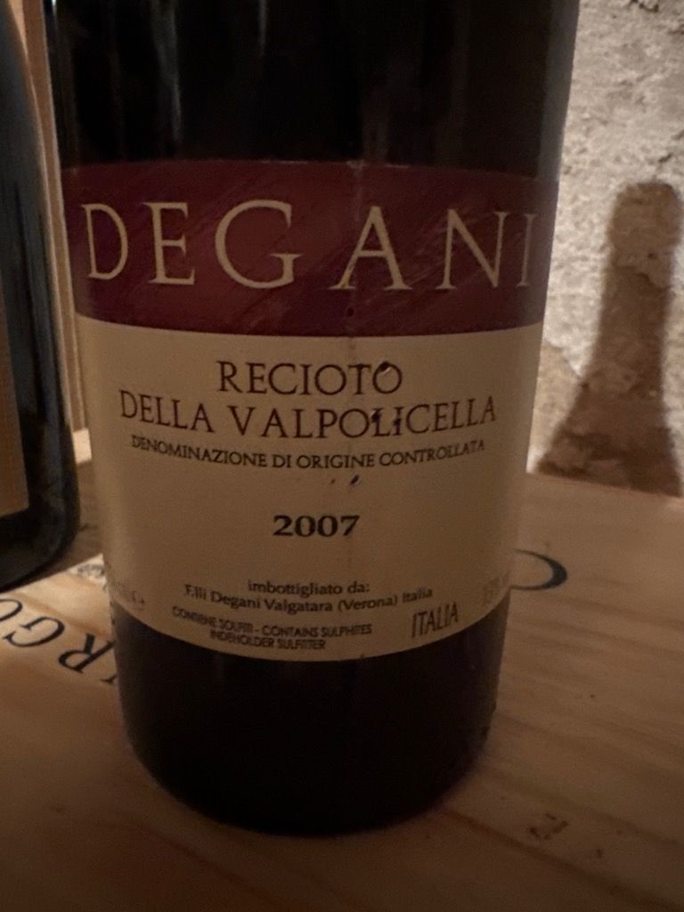 2007 Fratelli Degani Recioto della Valpolicella Classico, Italy, Veneto ...