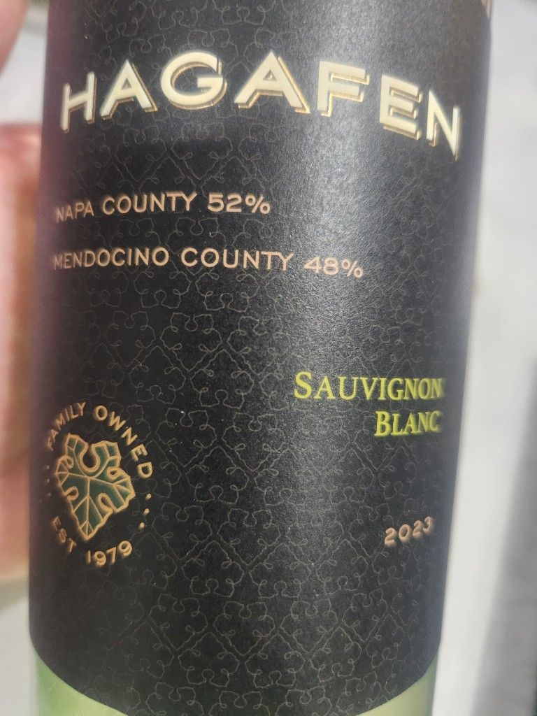 2023 Hagafen Sauvignon Blanc, USA, California, Napa Valley - CellarTracker