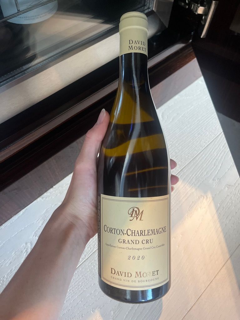 2022 David Moret Corton-Charlemagne, France, Burgundy, Côte de Beaune ...