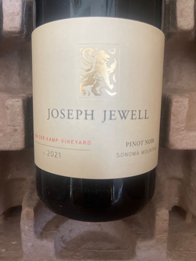 2021 Joseph Jewell Pinot Noir Van der Kamp Vineyard Sonoma Mountain, USA, California, Sonoma ...