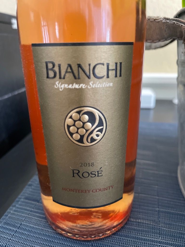 2018 Bianchi Rosé Signature Selection, USA, California, Central Coast ...