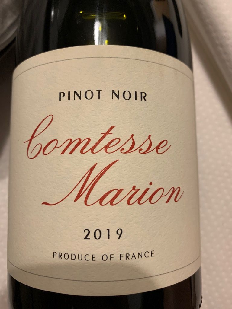 2020 Comtesse Marion Pinot Noir, France, Languedoc Roussillon, Vin de ...