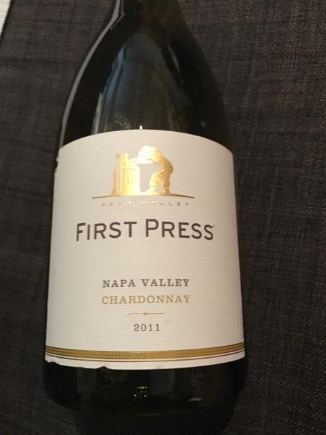 2011 First Press Chardonnay, USA, California, Napa Valley - CellarTracker