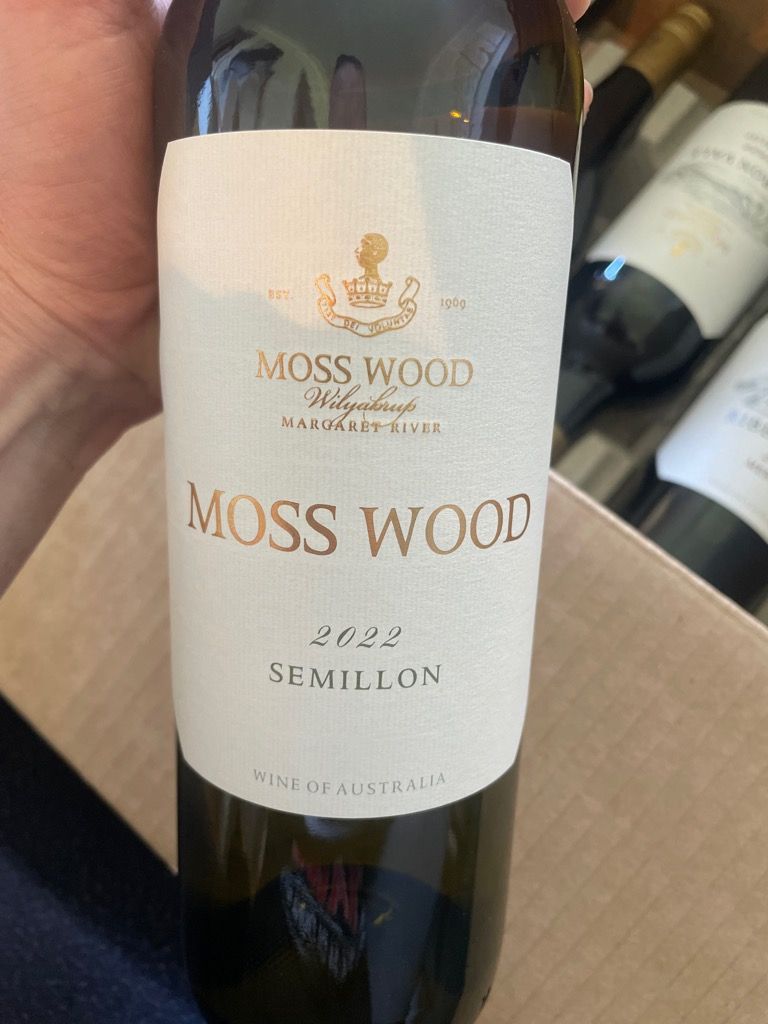 2022 Moss Wood Sémillon, Australia, Western Australia, South West ...