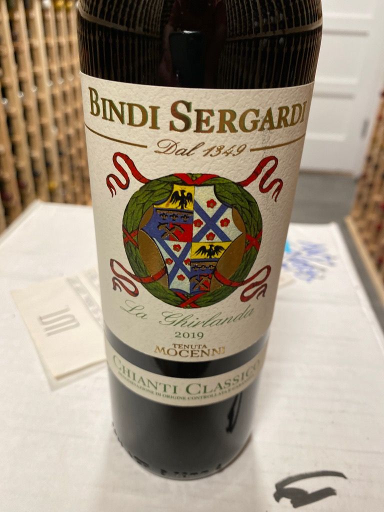 2019 Bindi Sergardi Chianti Classico Gran Selezione Mocenni Particella ...