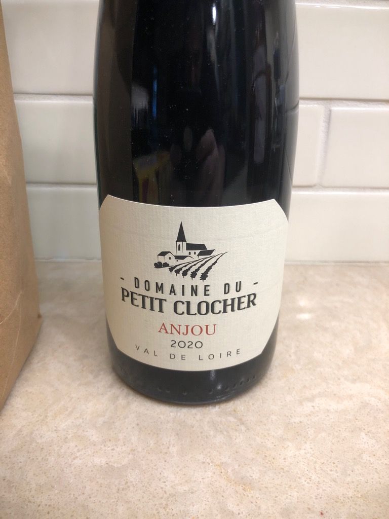 2020 Domaine du Petit Clocher Anjou Rouge, France, Loire Valley, Anjou ...