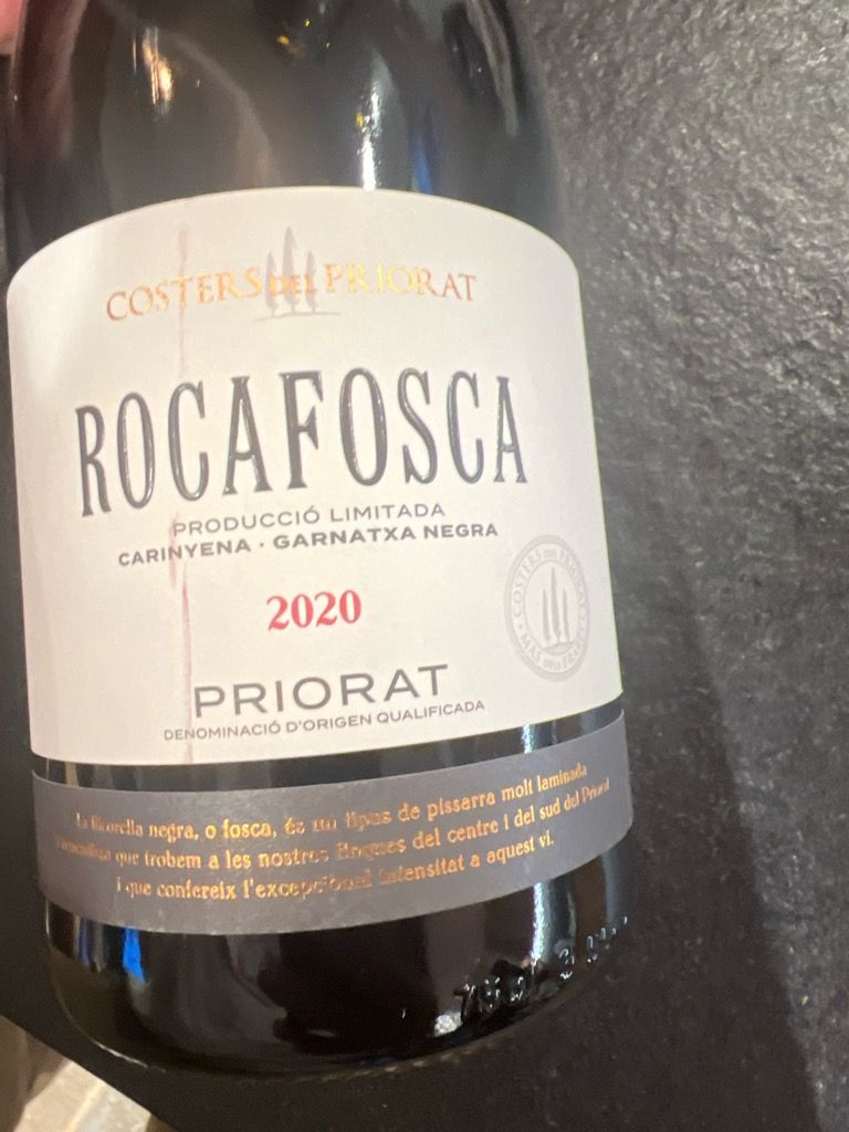 2021 Costers del Priorat Rocafosca Priorat, Spain, Catalunya, Priorat ...