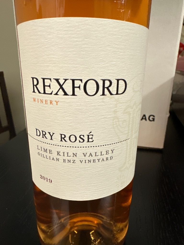 2019 Rexford Winery Zinfandel Gillian Enz Vineyard, USA, California ...