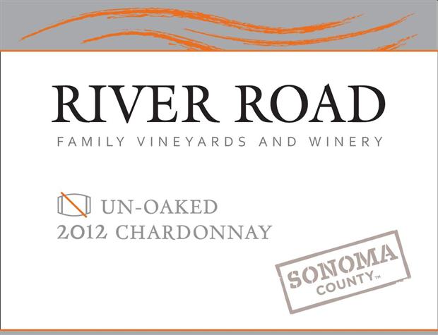 2013 River Road Family Vineyards and Winery Un-Oaked Chardonnay, USA ...