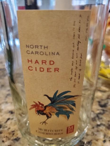 NV McRitchie Hard Cider, USA, North Carolina, Yadkin Valley - CellarTracker