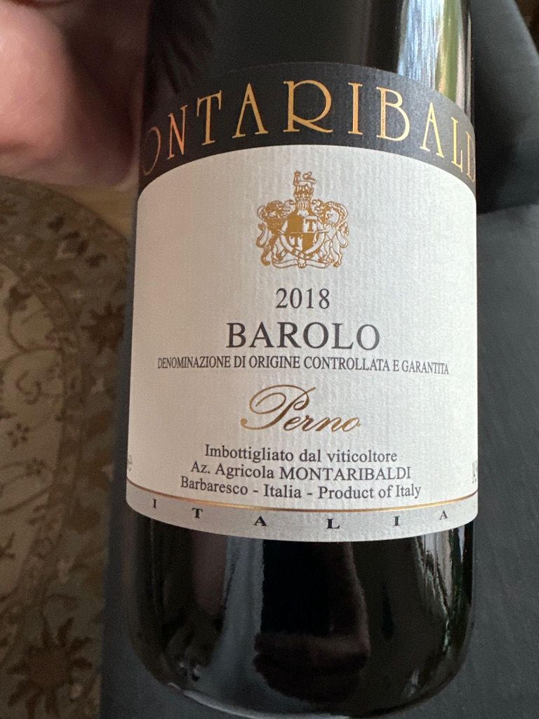 2019 Montaribaldi Barolo Perno, Italy, Piedmont, Langhe, Barolo ...