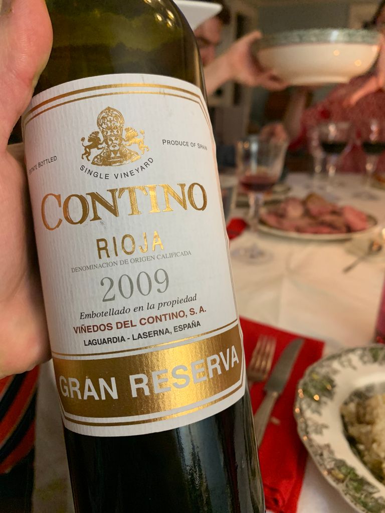 2009 Bodegas y Viñedos del Contino Rioja Contino Gran Reserva, Spain ...