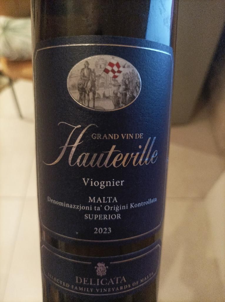 2024 Emmanuel Delicata Winemaker Ltd. Viognier Grand Vin de Hauteville ...