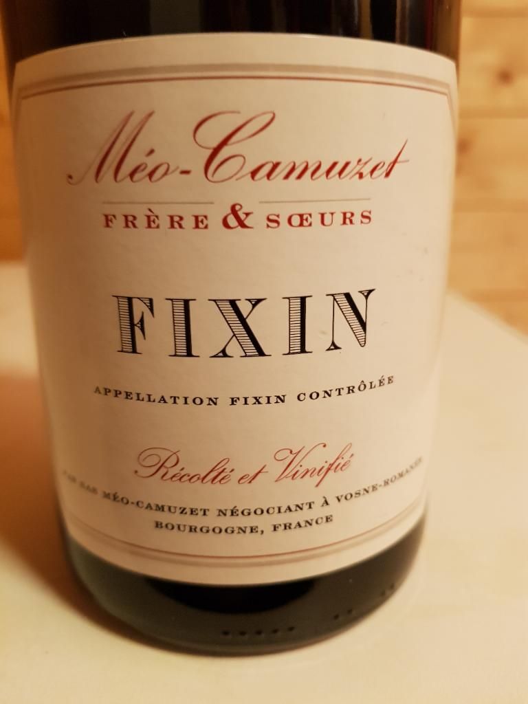 2016 Méo-Camuzet Frère et Sœurs Fixin 1er Cru Clos du Chapitre, France ...