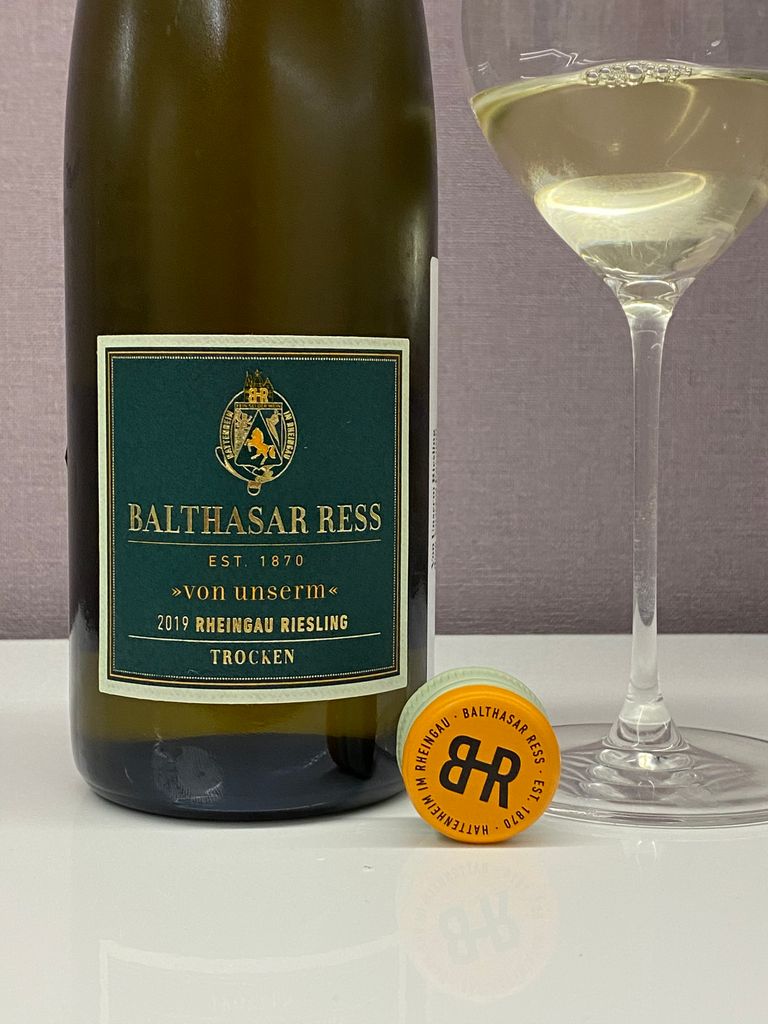2019 Balthasar Ress Riesling Von Unserem, Germany, Rheingau - CellarTracker