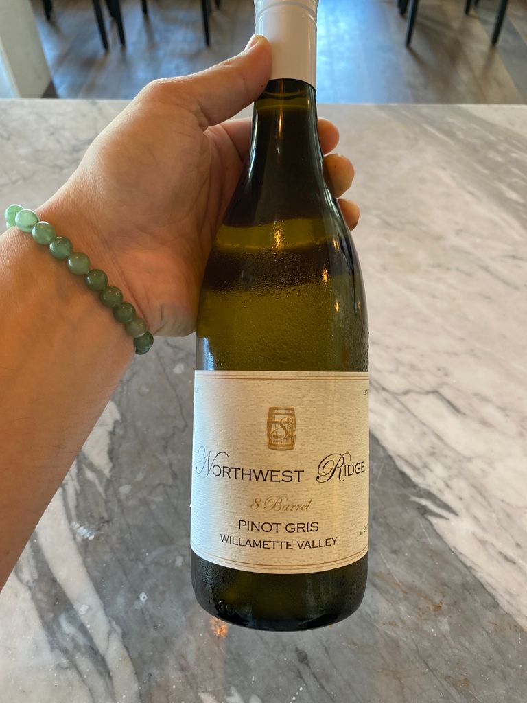 2022 Northwest Ridge Pinot Gris 8 Barrel, USA, Oregon, Willamette ...